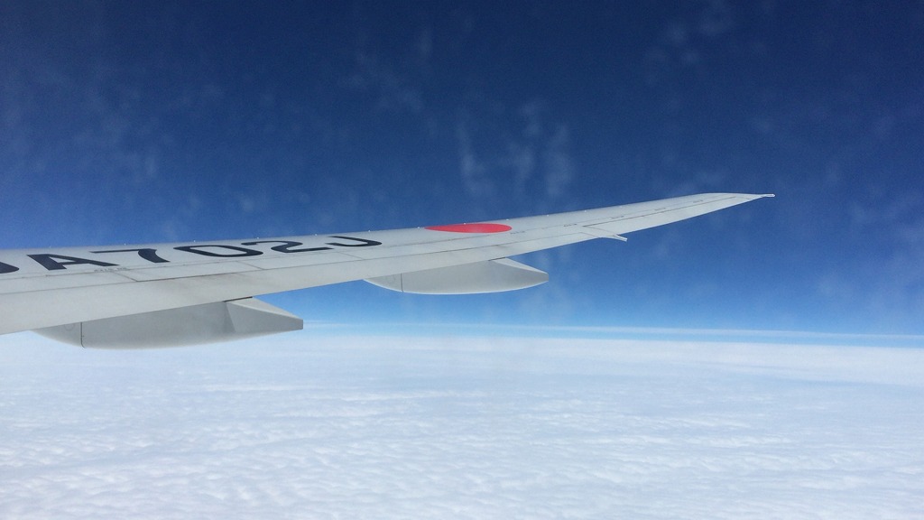 2023年あいさつ ミニ搭乗記 ~JL37便~ - 白ちゃんの旅ノート