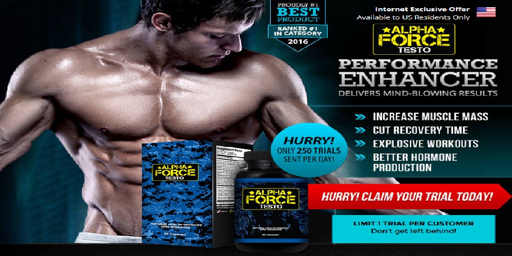 Alpha Force Testo: 100% Risk Free Trial No Side Effects!! - Supplement Rail