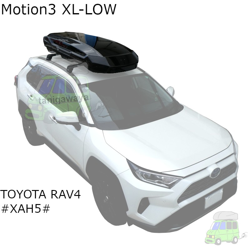 TOYOTA RAV4 x THULE Motion3 XL-LOWでスタイル良く、高さを抑えたシルエットのオフロードカスタム
