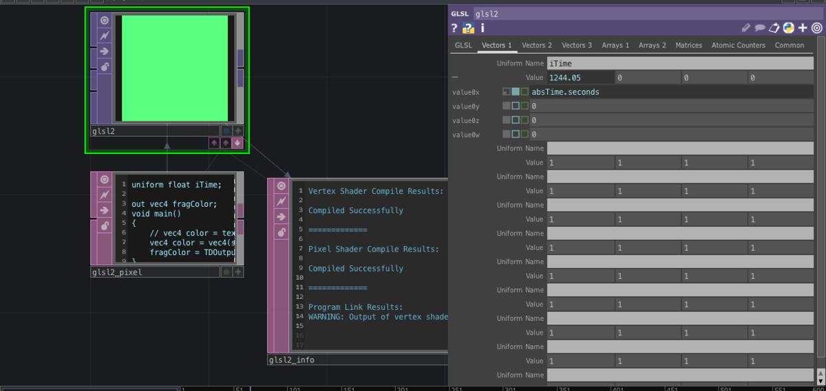 TouchDesignerでGLSLを使ってみた〜基礎編〜 - すだちキャンパス