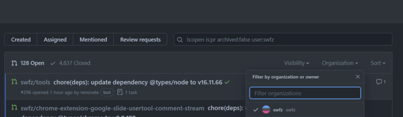 Github Cliで自身のリポジトリのpullrequest一覧を取得する Notebook