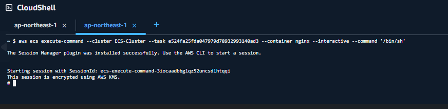 【Amazon ECS】コンソールから ECS Execが利用できるようになりました - サーバーワークスエンジニアブログ
