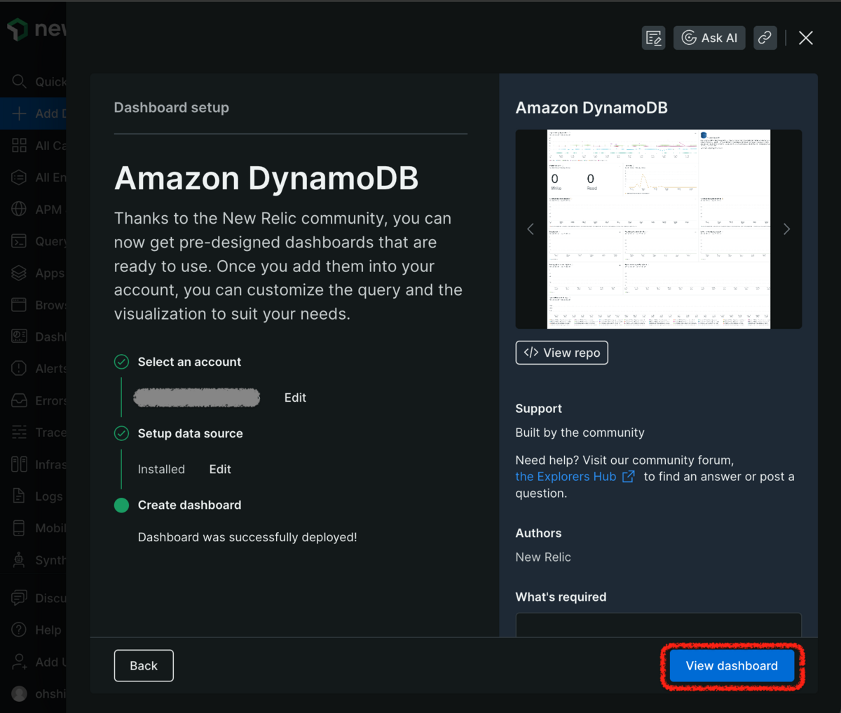 New RelicでAmazon DynamoDBのモニタリング統合をやってみた - サーバーワークスエンジニアブログ