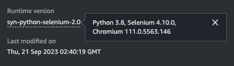 Amazon CloudWatch Synthetics に Python ランタイム の バージョン 2.0 が出たので切り替えてみた。 - サーバーワークスエンジニアブログ