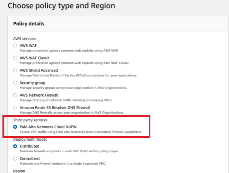 【UPDATE】AWS Firewall Manager が Palo Alto Networks Cloud Next Generation Firewall のサポートを開始 - サーバー ...