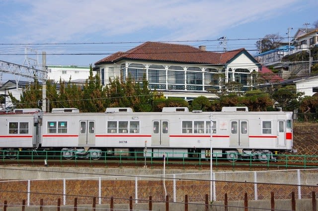 2019年1月25日 山陽電車3000系3078Fを撮る - 直通特急の臨時停車