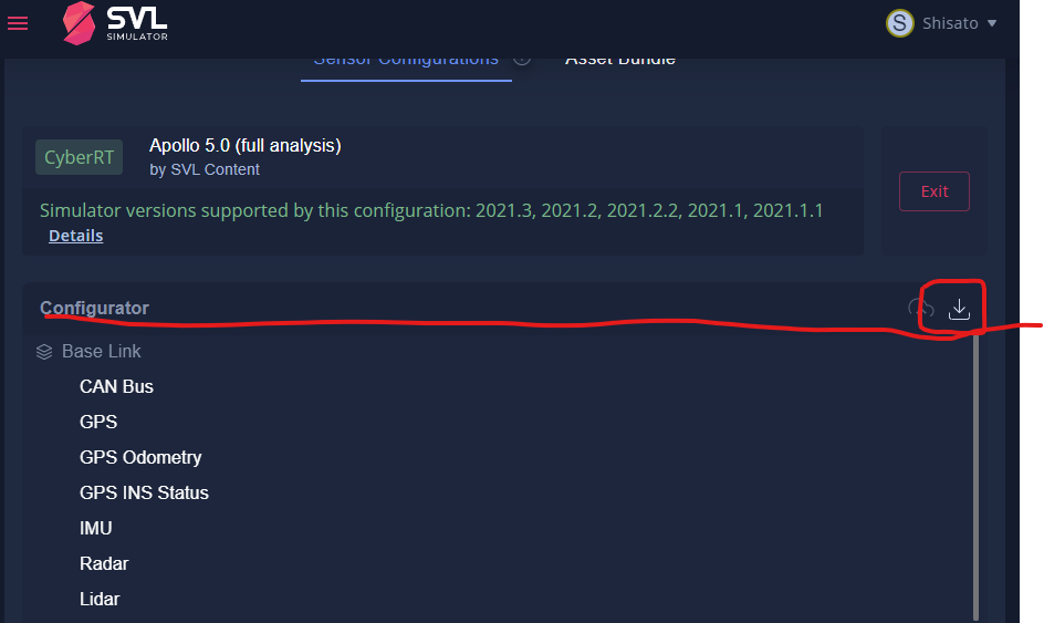 SVL Simulatorにおける車両のセンサ構成設定の概要 - EurekaMoments