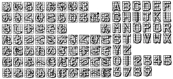 船体番号フォント (JMSDF/HSF/IJN Pennant Number Font) - がらくた置き場