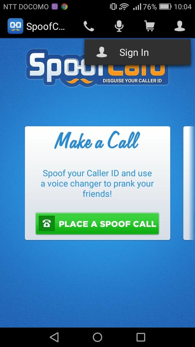 【おすすめ】spoof card(Android/iPhone対応)【スマホアプリ】 - しゃちょてんちょの気ままなブログ生活
