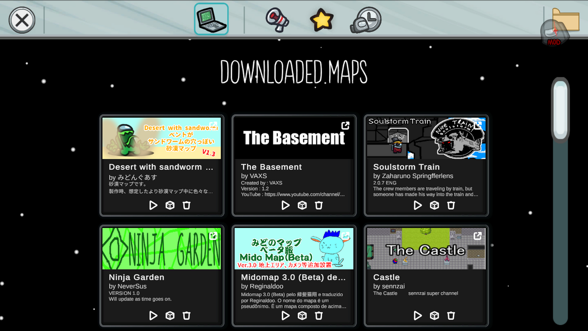 Among Us カスタムマップMOD「LevelImposter」 - みどさんメモ