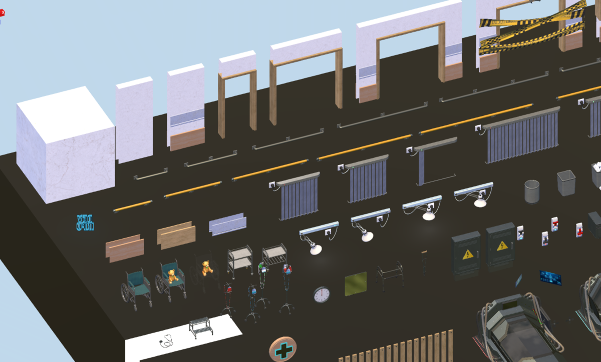 【RPG Developer Bakin】DLC[Modern Hospital Pack] [Leafy Lodge ...