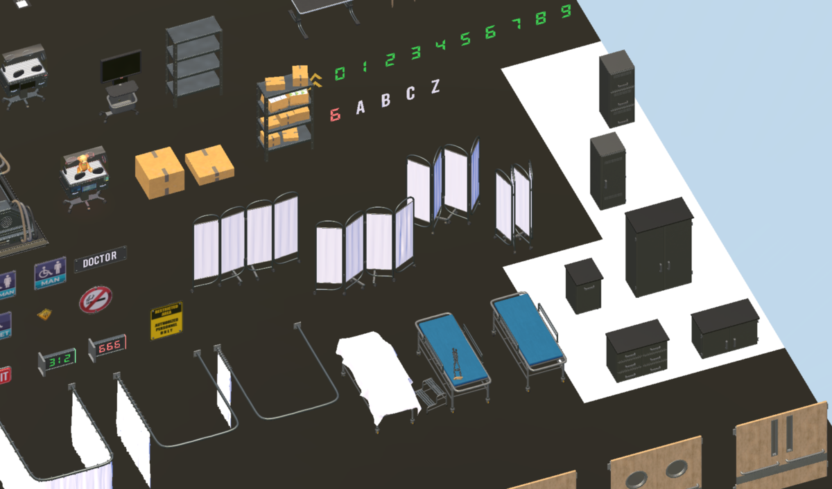 【RPG Developer Bakin】DLC[Modern Hospital Pack] [Leafy Lodge ...