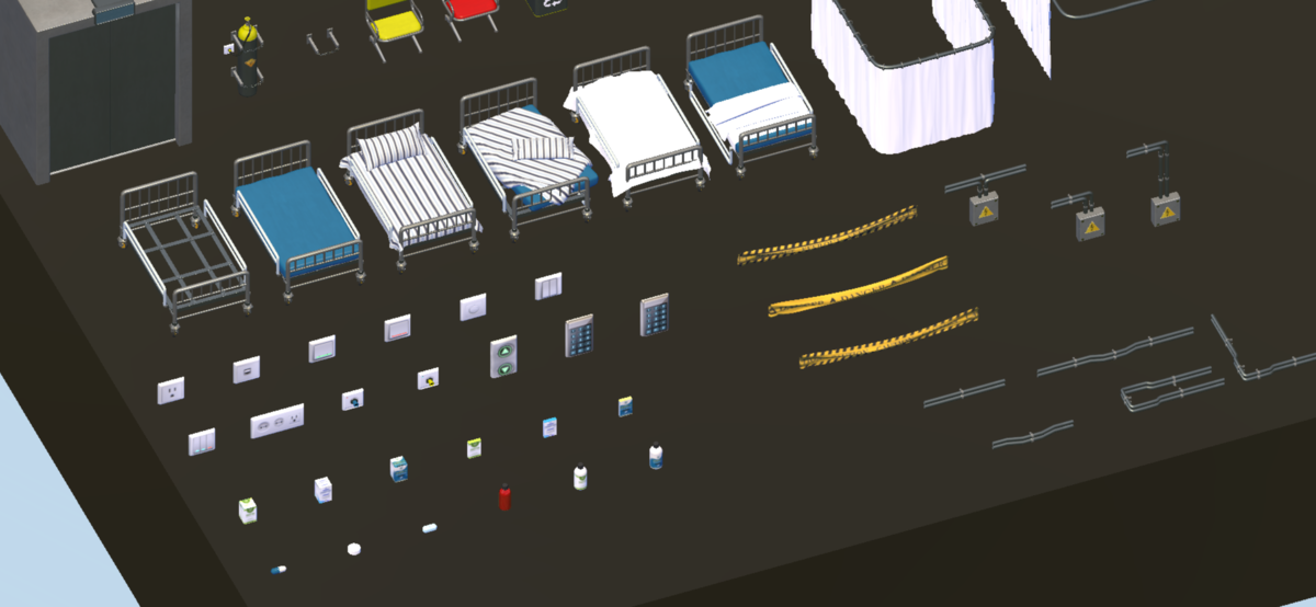 【RPG Developer Bakin】DLC[Modern Hospital Pack] [Leafy Lodge ...