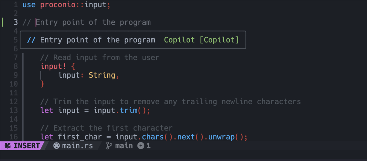 Neovimで始めるGitHub Copilot - copilot.lua による Language Server の設定方法 - じゃあ、おうちで学べる