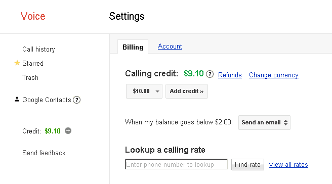 Googleボイスを利用してみた - tabimoba.net