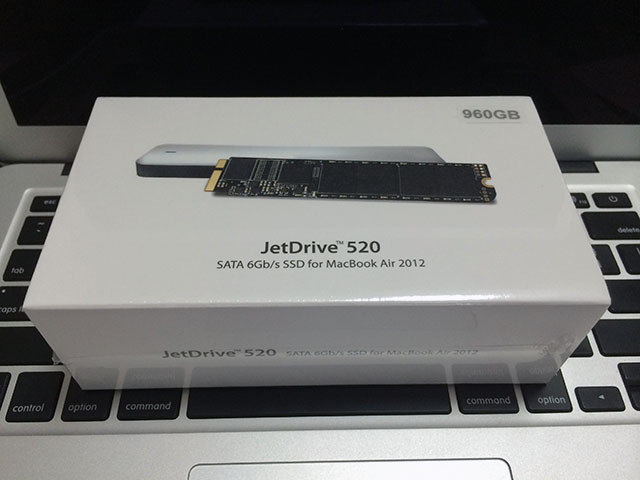 MacBookAir13(Mid2012)の内蔵SSDをTranscend JetDrive520(960GB)に換装した - tabimoba.net