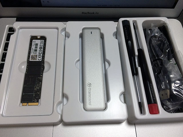 MacBookAir13(Mid2012)の内蔵SSDをTranscend JetDrive520(960GB)に換装した - tabimoba.net