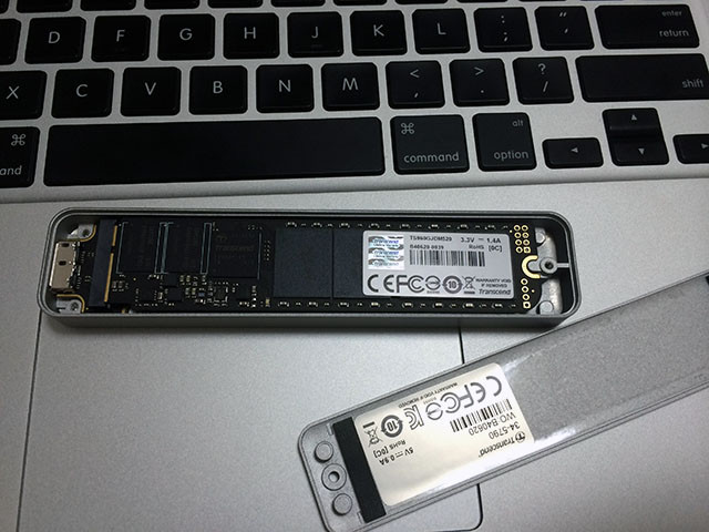 MacBookAir13(Mid2012)の内蔵SSDをTranscend JetDrive520(960GB)に換装した - tabimoba.net