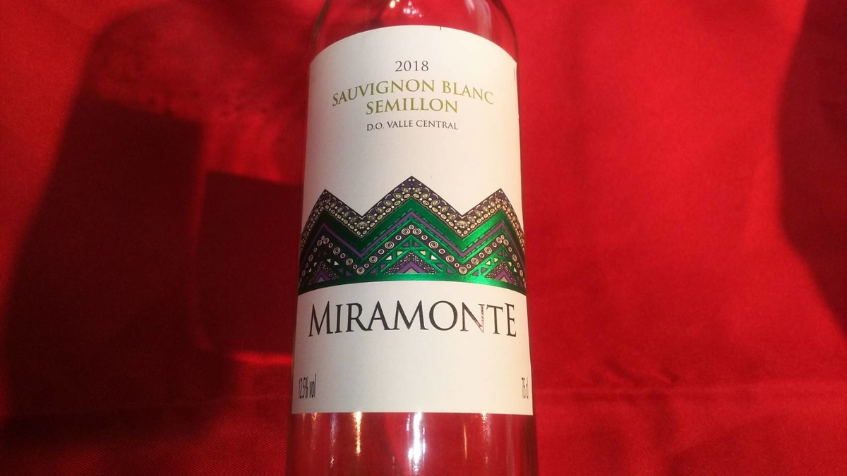 MIRAMONTE SAUVIGNON BLANC SEMILLON 2018 - 美味しいテーブルワイン♪(*´∇`*)