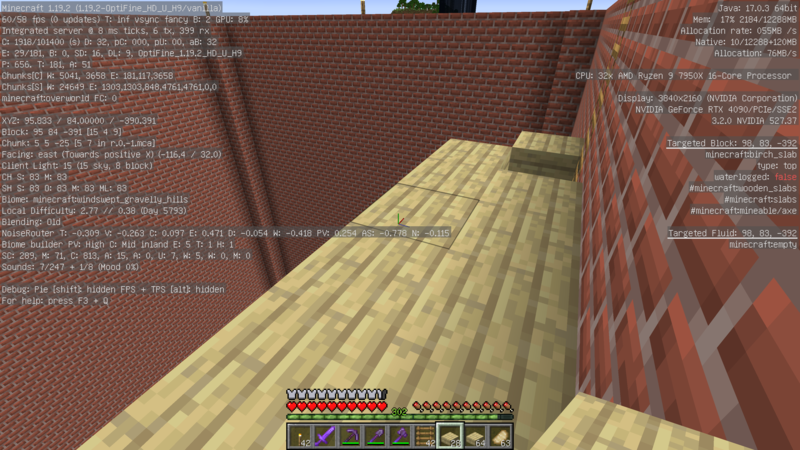 minecraft season5 part58 新建築の中に アイアンゴーレムトラップ part1 - minecraftから自作PC沼に引き摺りこまれたTACの物語