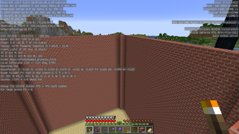 minecraft season5 part58 新建築の中に アイアンゴーレムトラップ part1 - minecraftから自作PC沼に引き摺りこまれたTACの物語