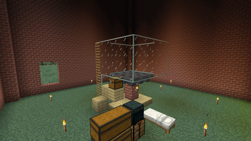 minecraft season5 part58 新建築の中に アイアンゴーレムトラップ part1 - minecraftから自作PC沼に引き摺りこまれたTACの物語