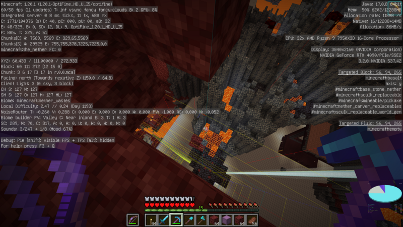 minecraft season6 part17 ネザー湧き潰し始めます - minecraftから自作PC沼に引き摺りこまれたTACの物語