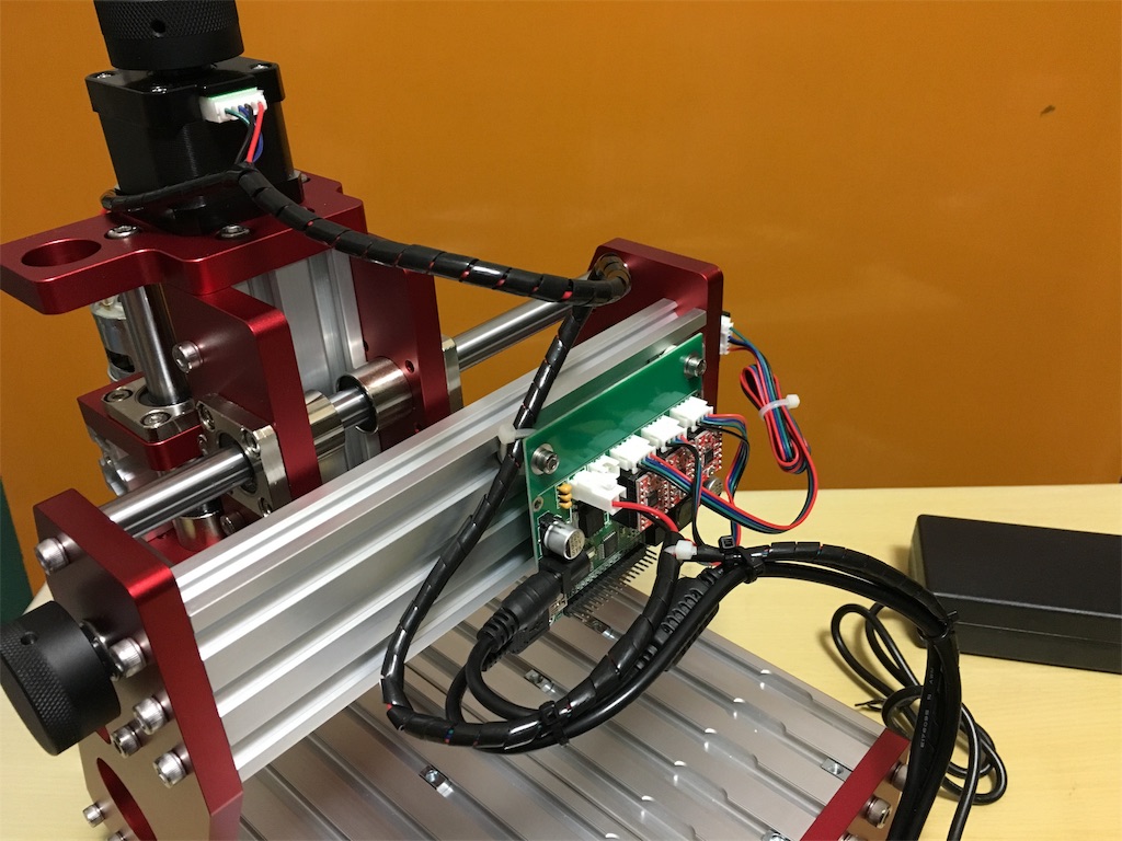 中華CNC 1419(5)配線 その1 - 好奇新工房