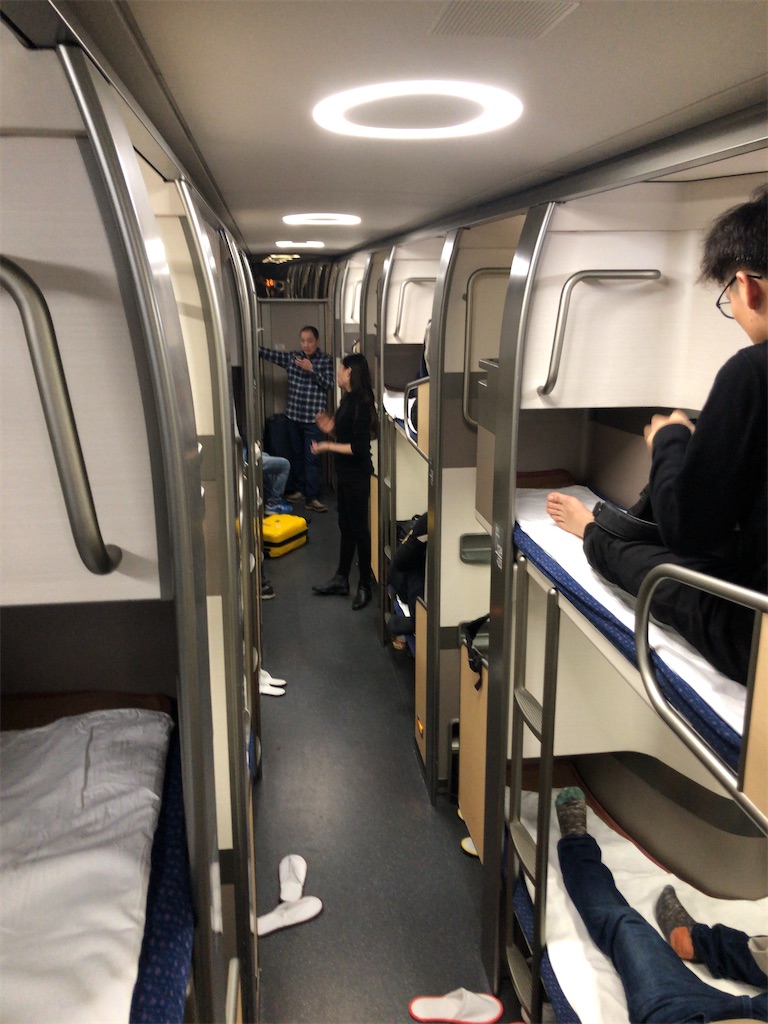 上海→北京南夜行新幹線D312次 CRH2E新型動臥乗車記 - へんな旅行記