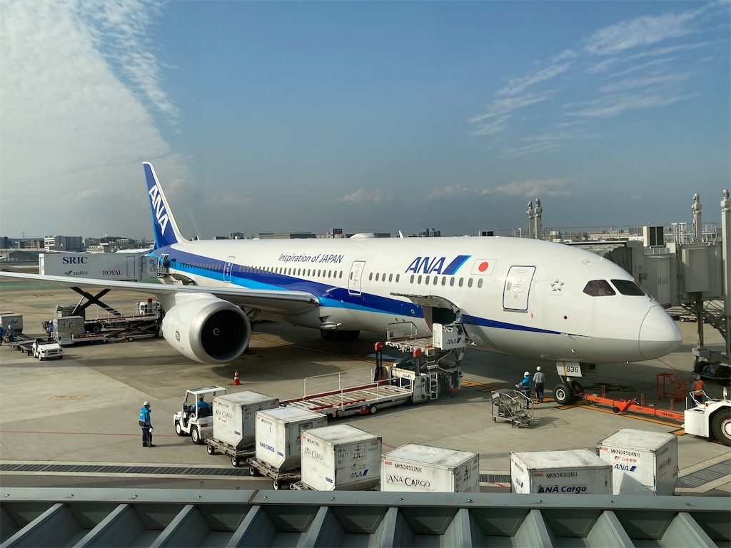 ANAの新コンフィグ78G 福岡初便搭乗記 - へんな旅行記