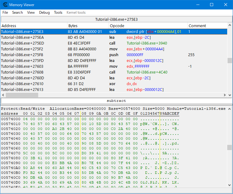 Cheat Engineの使い方 チュートリアルStep7の攻略 コードインジェクション (ゲーム改造/チート) - 結果だけでなく過程も見てください
