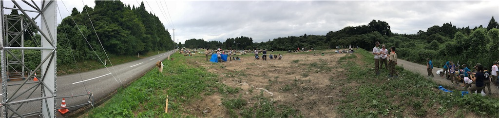 ボーイスカウト 17th NSJ に行ってきた - ターの鉄道日誌