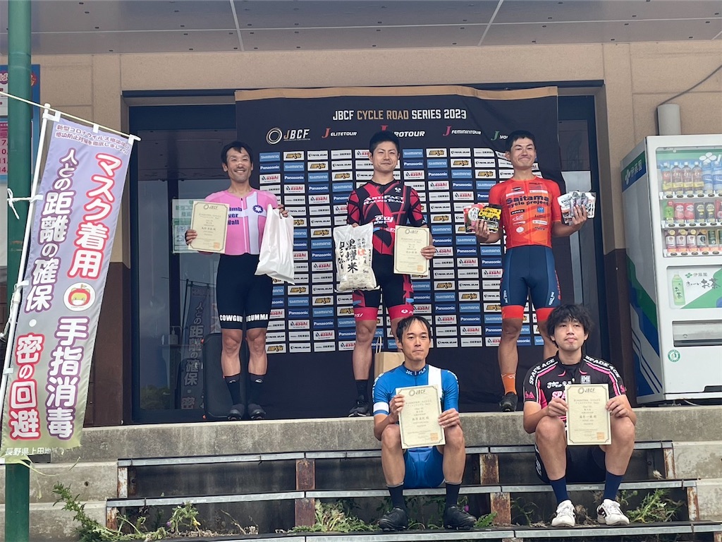 JBCFながわまちTT E2優勝 - ムクノキのサイクリング日記