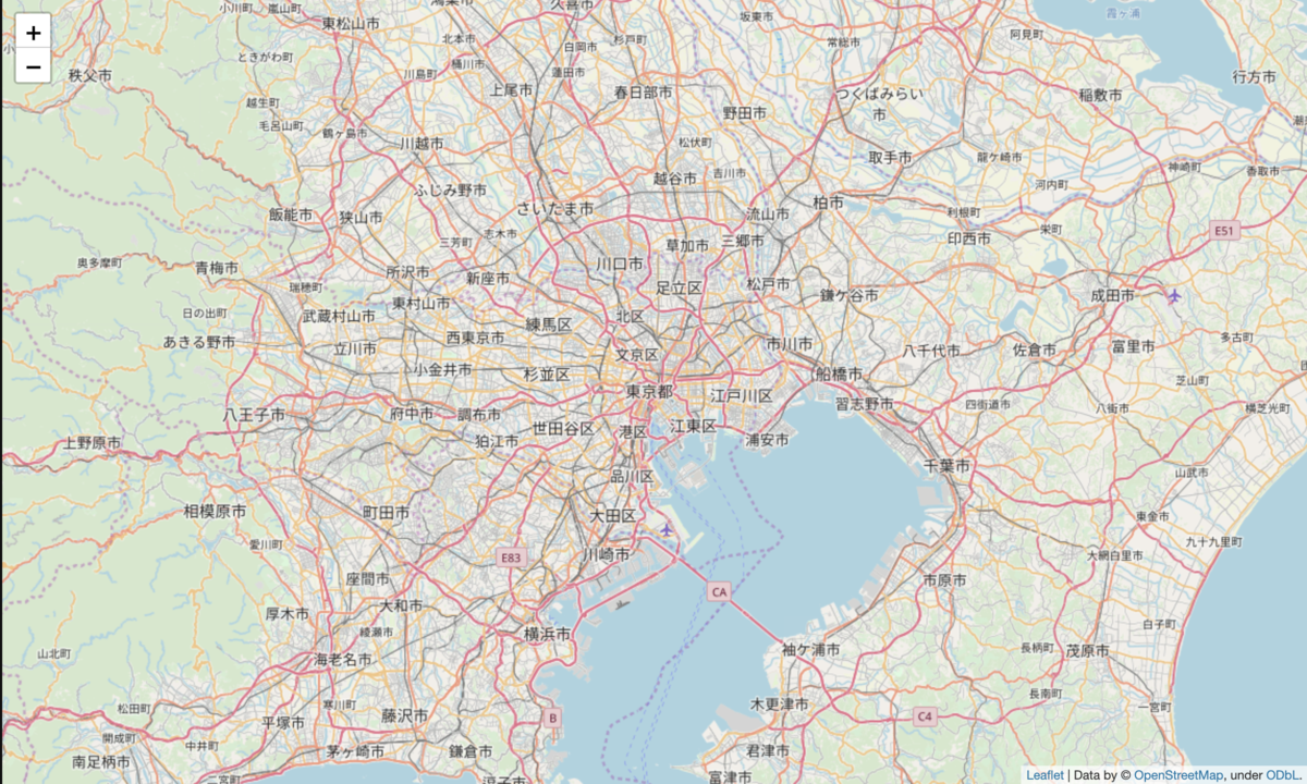 Folium での Mapbox tile の使い方 - Tak's Notebook