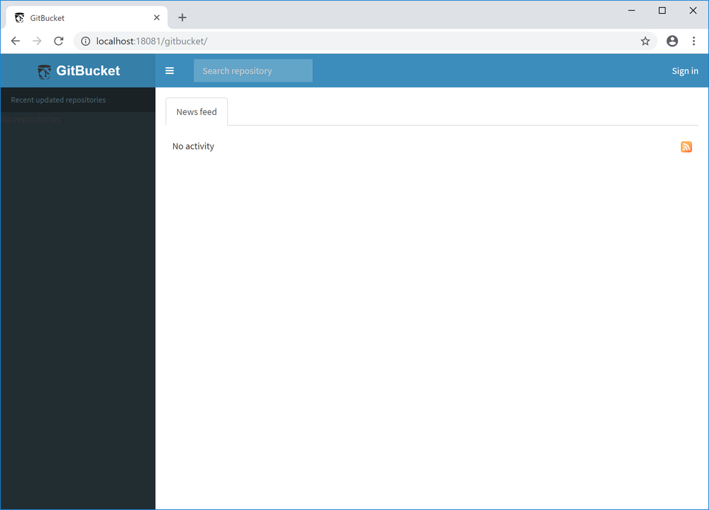 GitBucketをWindowsにインストール - たかまるの雑記