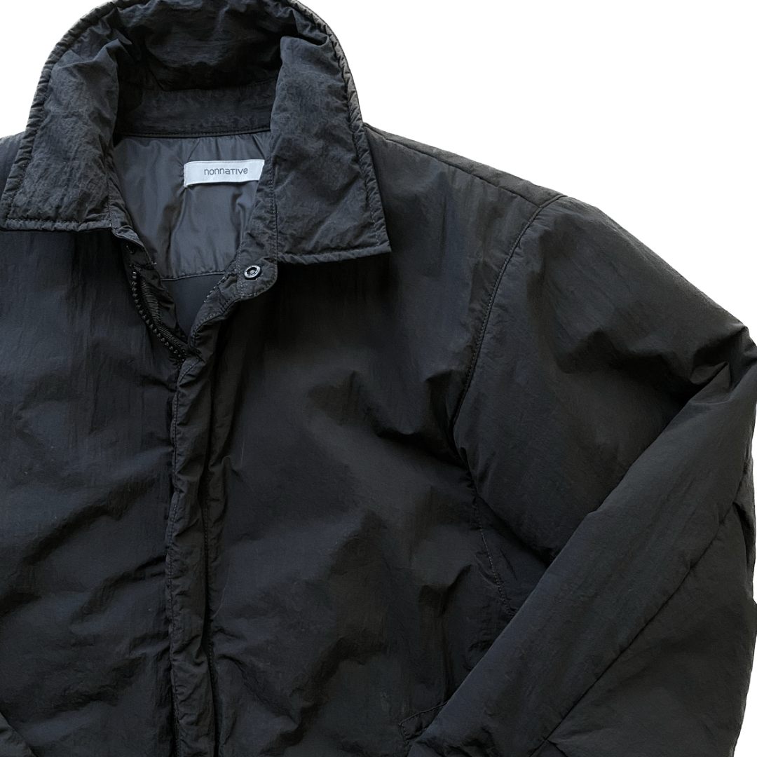 【takastyle ワードローブ 1】 nonnative CARPENTER PUFF JACKET NYLON TAFFETA - MY OWN WAY