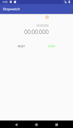 AndroidProject03: Stopwatch - これおもしろい