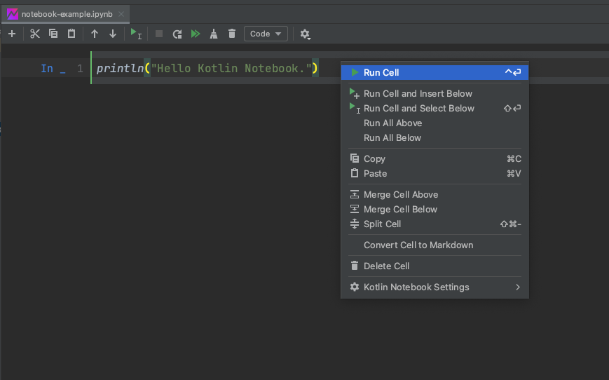 Kotlin NotebookでExposedを動かす - タケハタのブログ