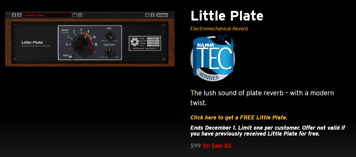 【無料】Little Plate - take_de_xのPluginDoctorで遊ぼう