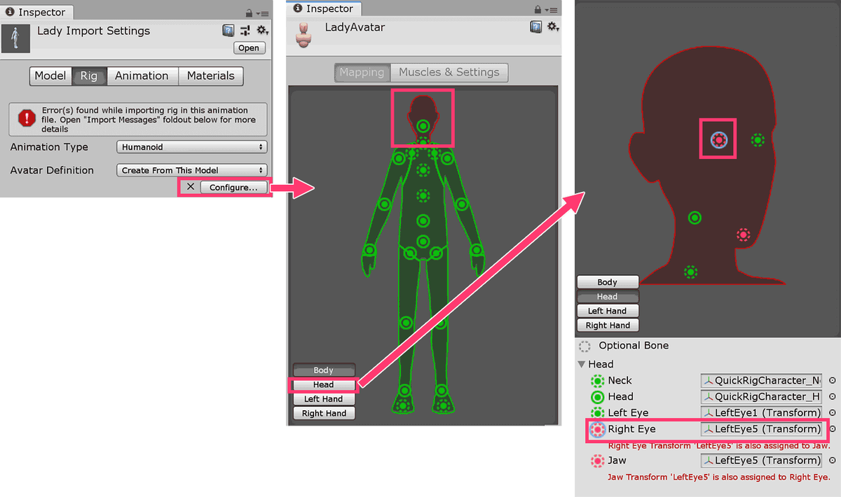 【奮闘記：ゲーム用のキャラを作りたい】2. スキニングまで終わったメッシュをUnityに読み込み│モデリング覚書