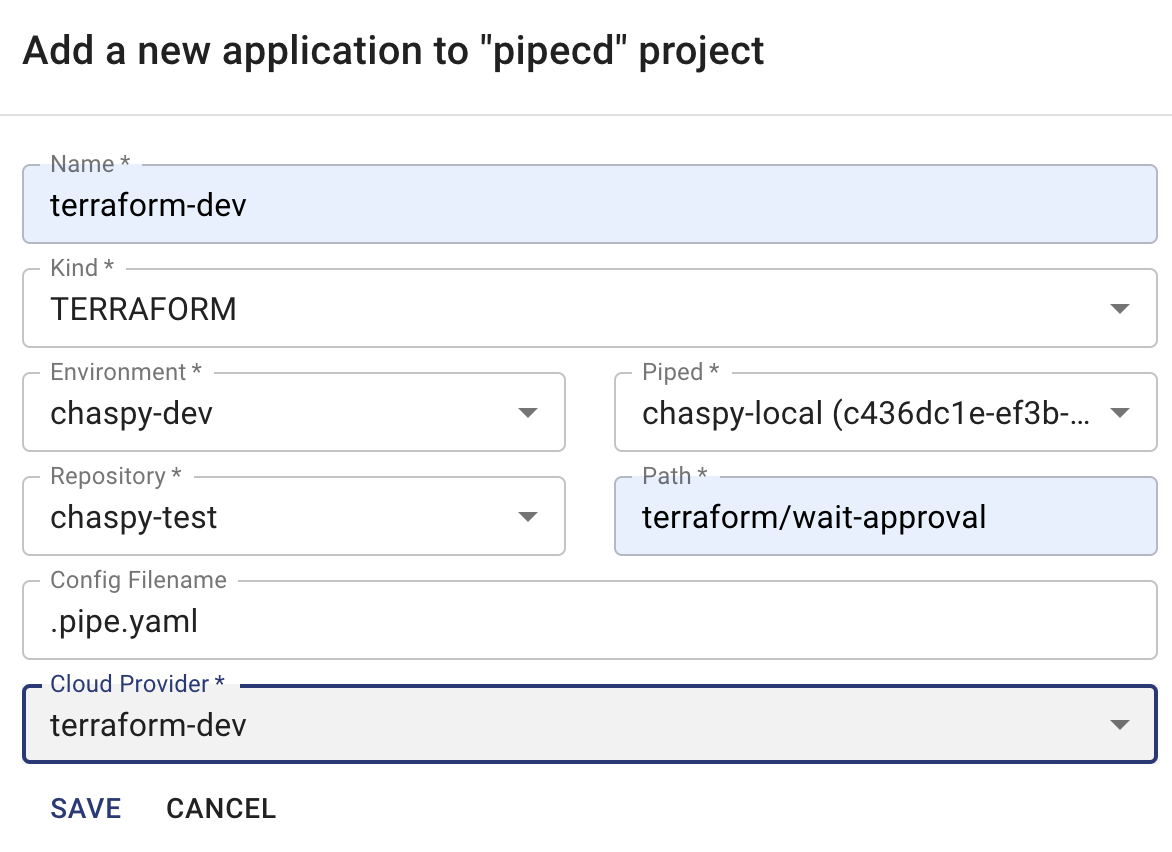 PipeCD で Google Cloud に対して Terraform Apply する - ツナワタリマイライフ