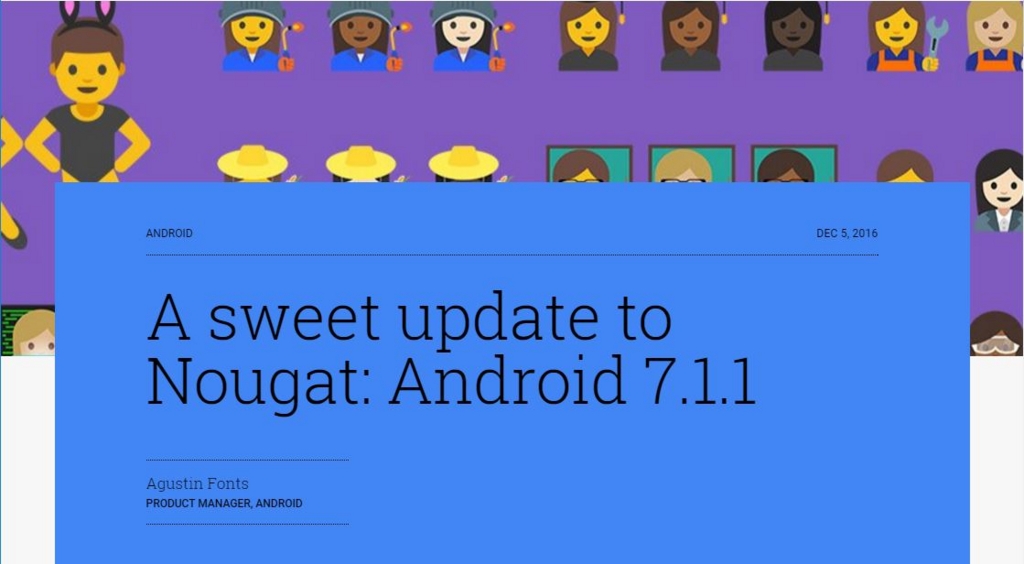 GoogleがAndroid 7.1.1 Nougatを公開。新たに追加された機能とは - 携帯、スマホのいろいろ