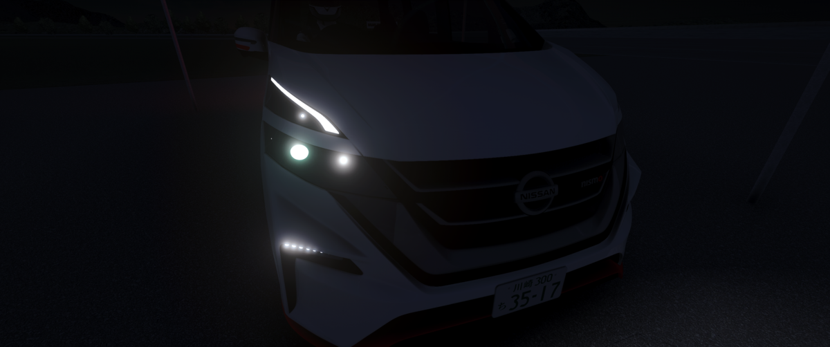 ヘッドライトの反射が再現できるか？ - takeyohのおぼえがき