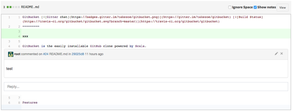 GitBucket 4.18.0をリリースしました - たけぞう瀕死ブログ