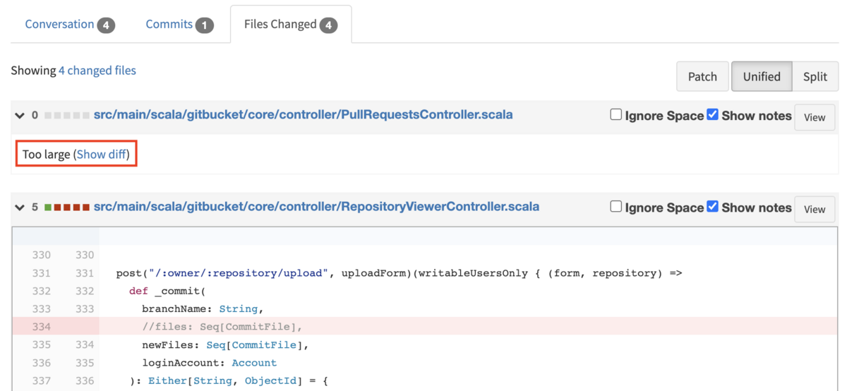 GitBucket 4.39.0をリリースしました - たけぞう瀕死ブログ