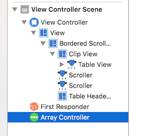 NSTableViewをCocoa Bindingsで使ってみた - takopomm’s diary