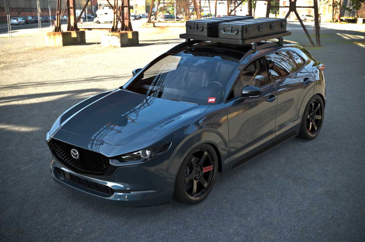 アメリカのイラストレーターが理想とするCX-30カスタム仕様の画像を制作。 - つらつらとMAZDA