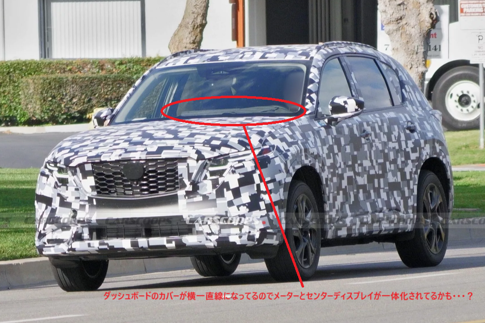 「次期CX-5」と思われるテスト車両が間近でスクープされたので詳しくチェック、海外では2025年7月～9月にワールドプレミアされる可能性も浮上 ...