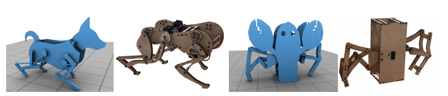 【論文紹介】 Computational design of walking automata - Takuto's blog