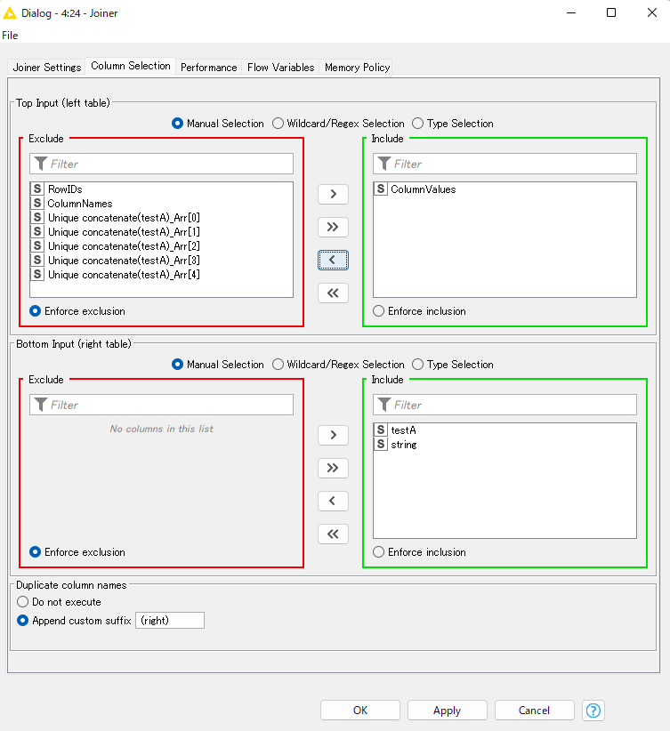 KNIME_行で分割【Unpivoting】【Joiner】 - たま氏の覚え書き